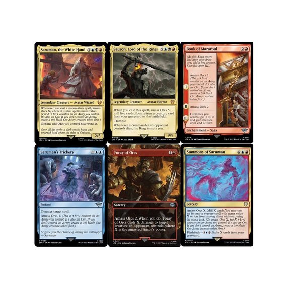 Magic: The Gathering | Other | Saruman The White Hand Commander Deck ...